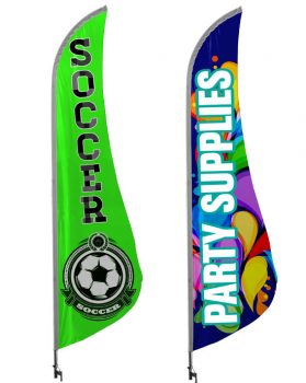 Custom Shark Fin Flags | Create a Custom Flag Today | FFN