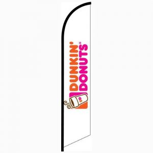 Dunkin Donuts Feather Flag | Food & Restaurant Advertising