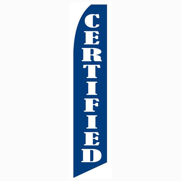 Start feather flag Black and White Checkered Top and Ends Yellow and Red