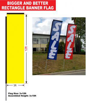 Lexus dealership Rectangle Flag | Outdoor Advertising